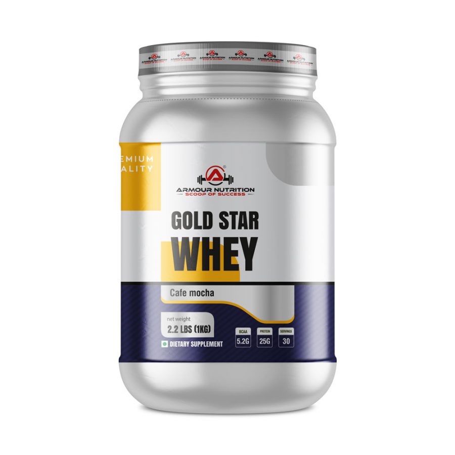 GOLD STAR WHEY PROTEIN 1 KG – Armour Nutritions